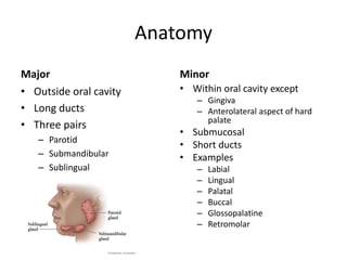Salivary gland disorders | PPTX