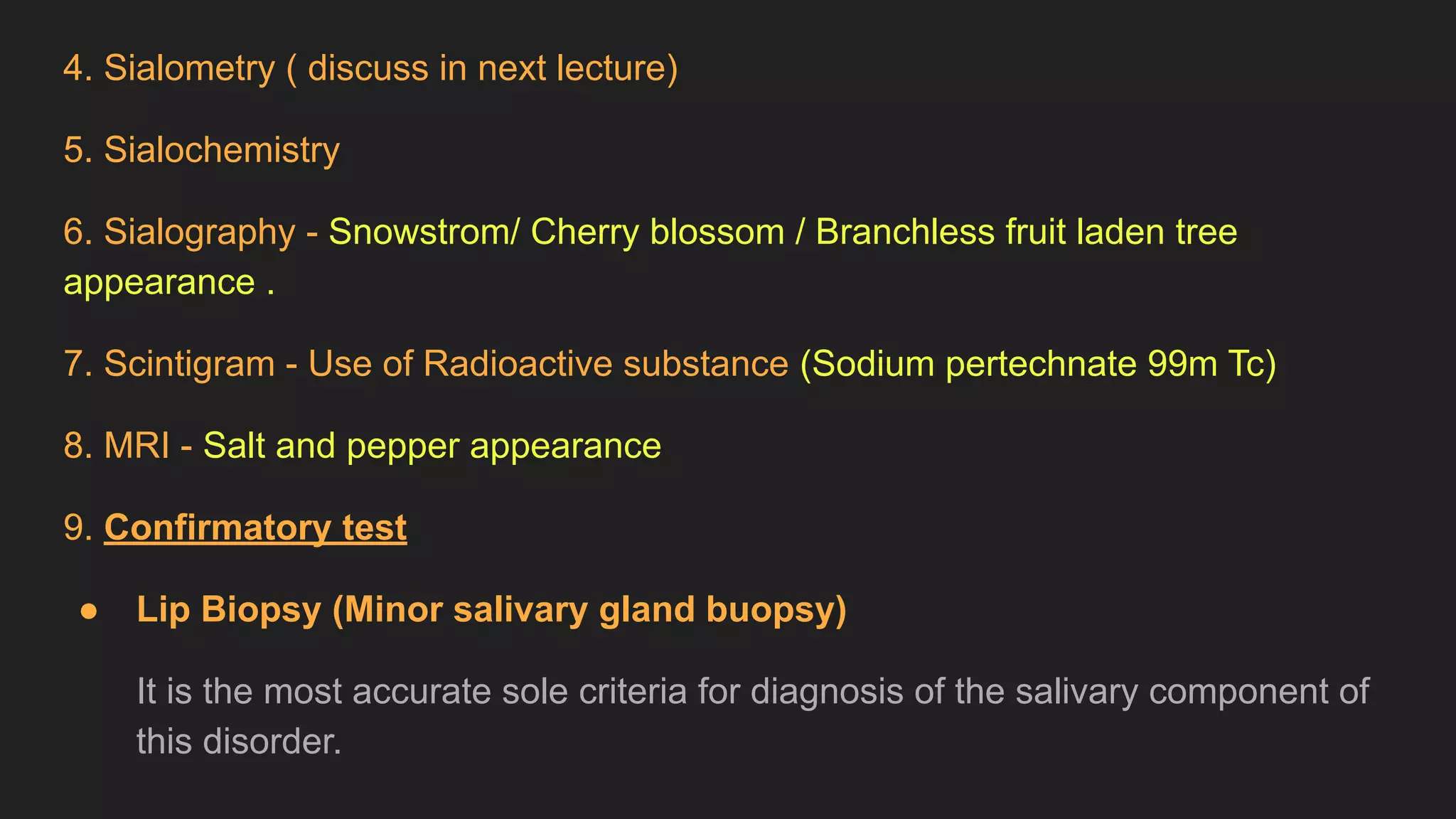 Salivary gland disorders | PDF