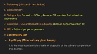 Salivary gland disorders | PDF