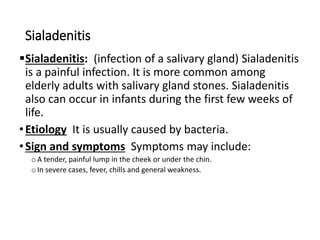 salivary gland disorders.pptx