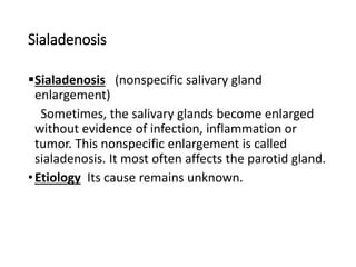 salivary gland disorders.pptx | Ear, Nose and Throat Conditions ...