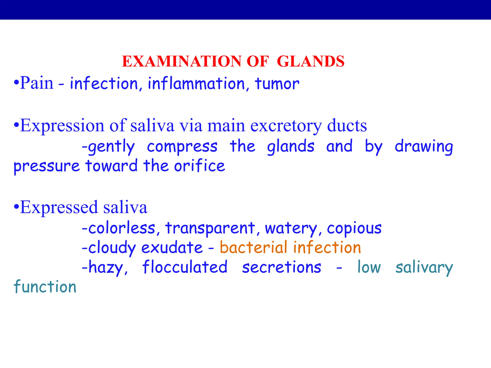SALIVARY GLAND DISORDERS and their management | PPTX