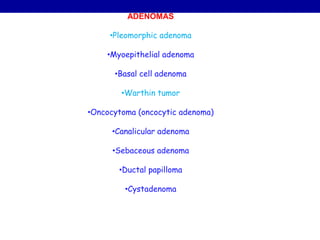 SALIVARY GLAND DISORDERS and their management | PPTX