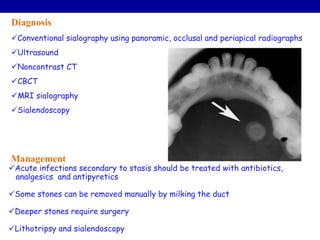 SALIVARY GLAND DISORDERS and their management | PPTX