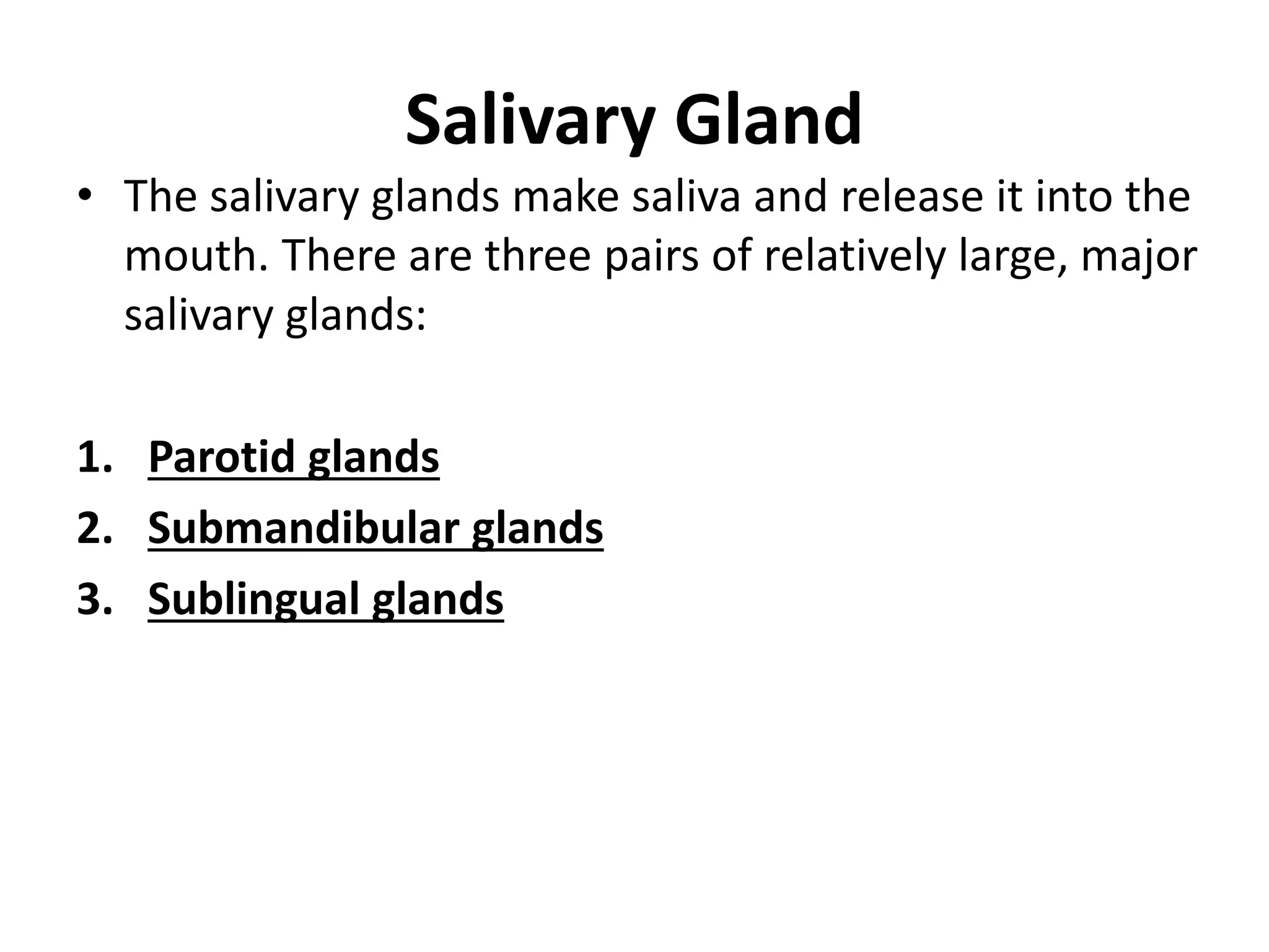 Salivary gland disorders (1) | PPTX