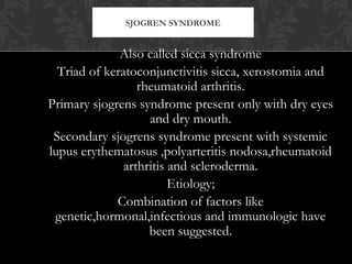 Salivary gland disorders final | PPT