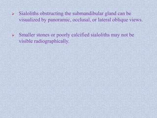 Salivary gland imaging | PPTX