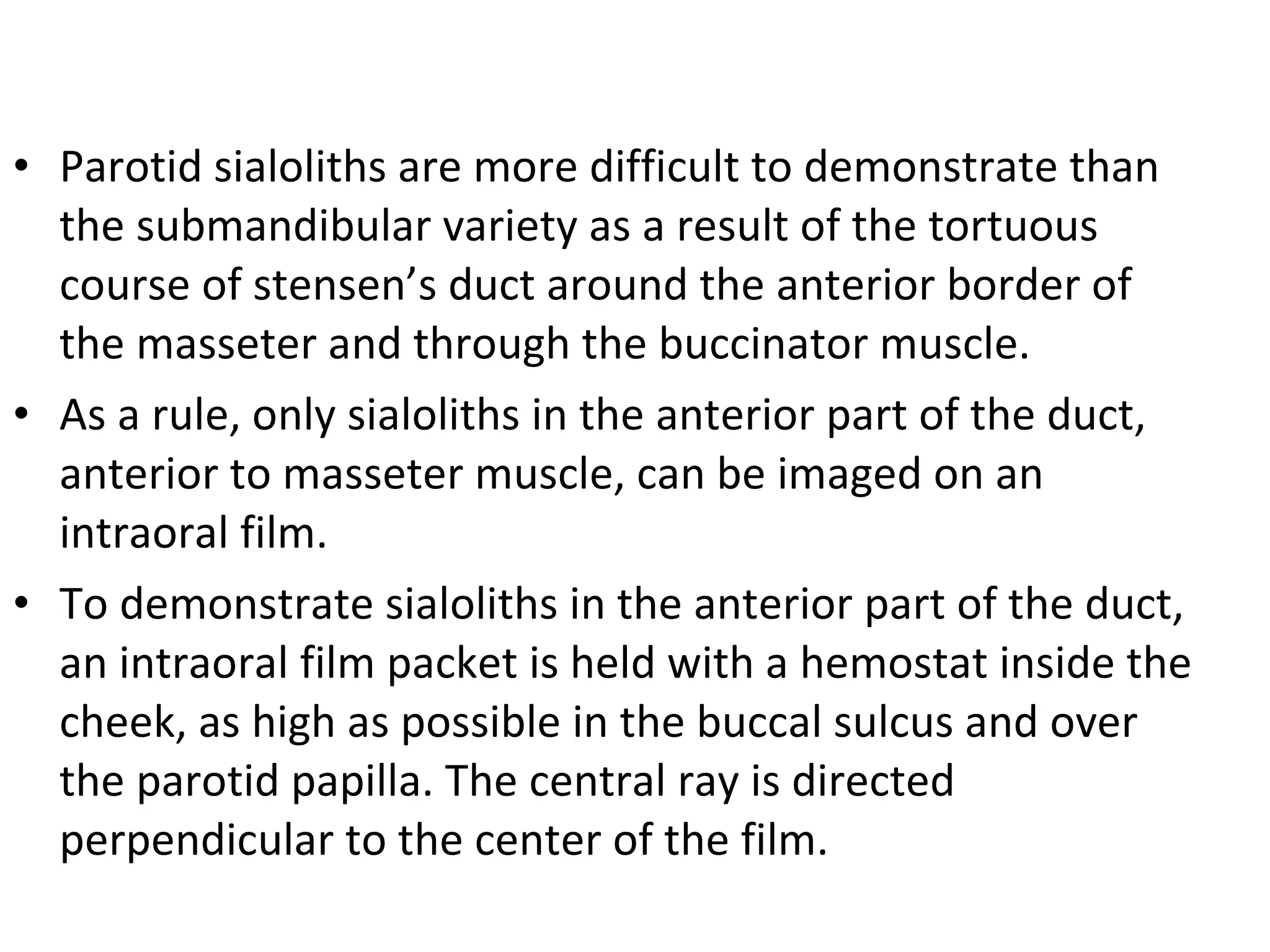 Salivary gland imaging and sialochemistry (radiological and ...