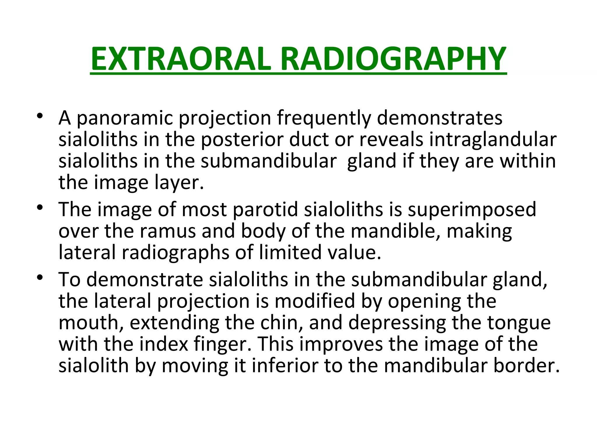 Salivary gland imaging and sialochemistry (radiological and ...