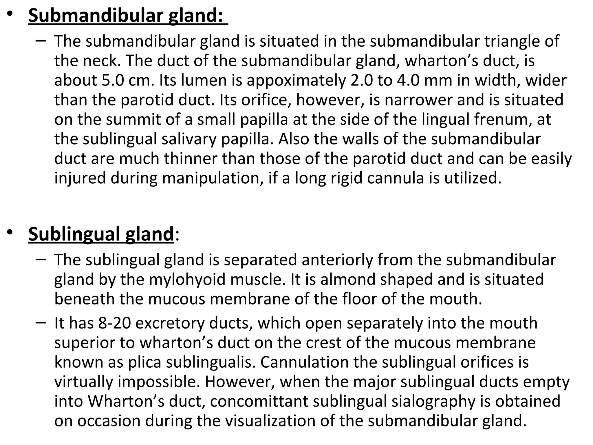 Salivary gland imaging and sialochemistry (radiological and ...