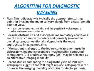 Salivary gland imaging and sialochemistry (radiological and ...