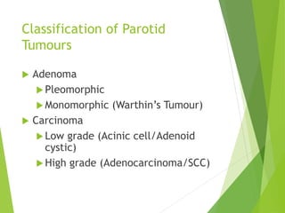 salivary gland investigation and management.ppt