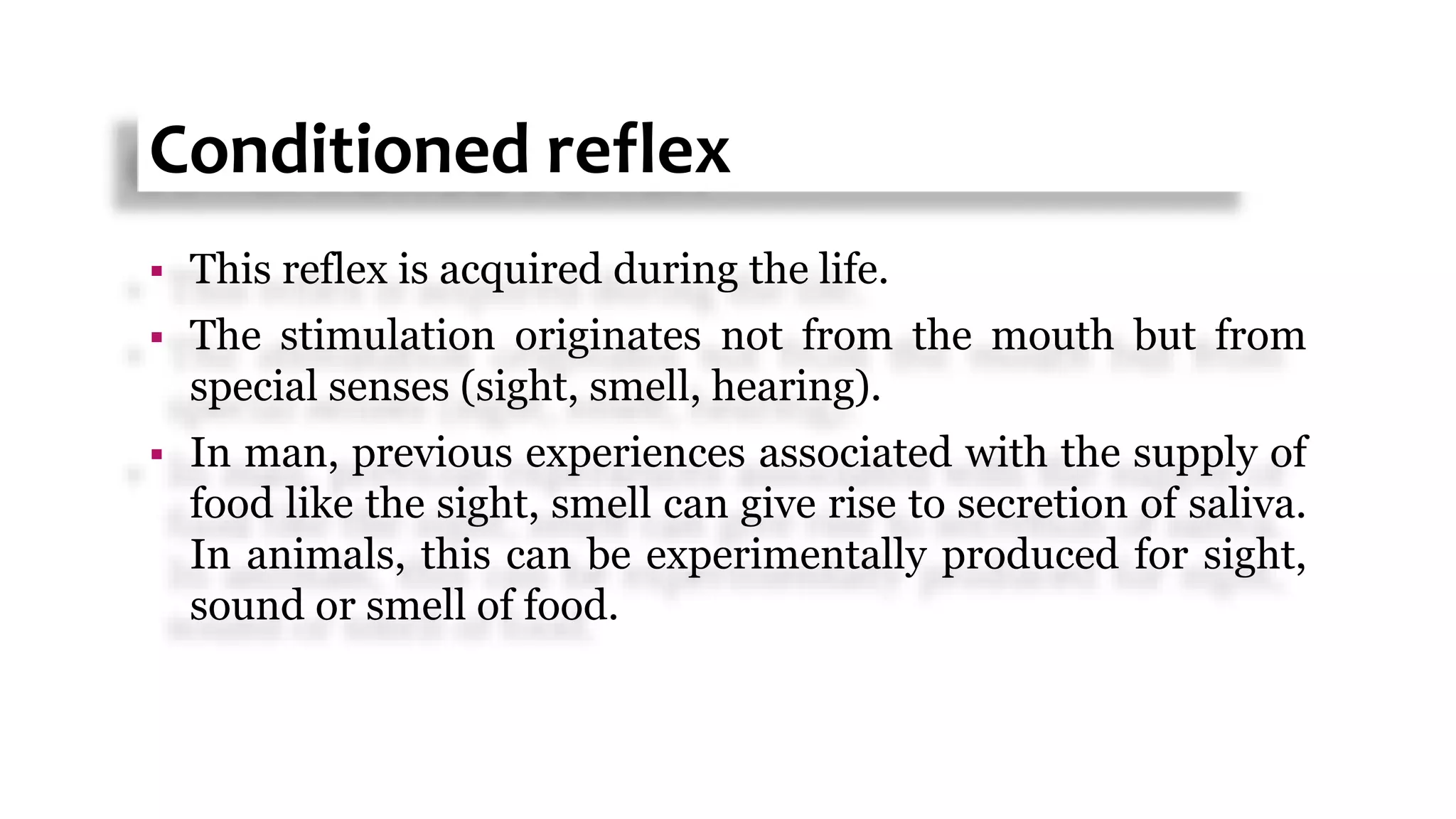 The Mammalian Salivary Gland | PPTX