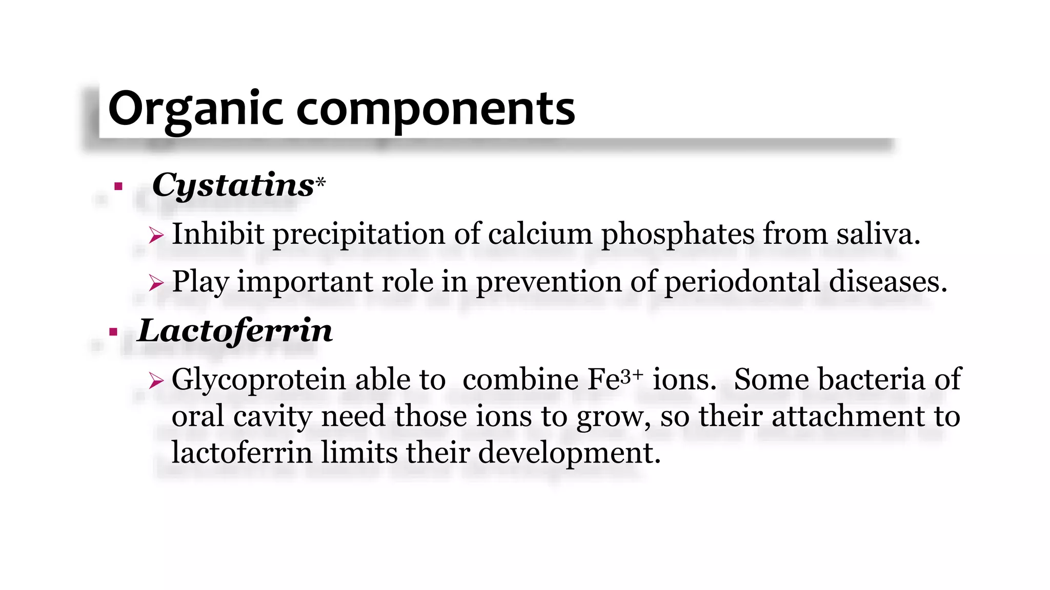 The Mammalian Salivary Gland | PPTX