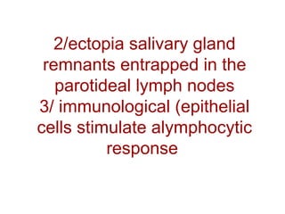 Salivary gland pathology | PPT