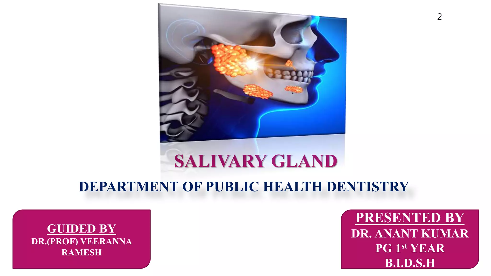 Salivary gland ppt | PPT