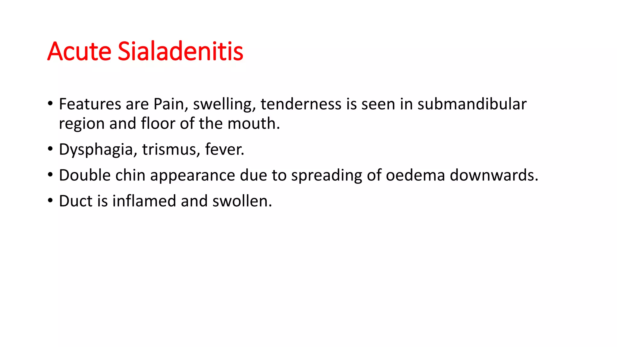 Salivary glands Disorders and management. | PPTX