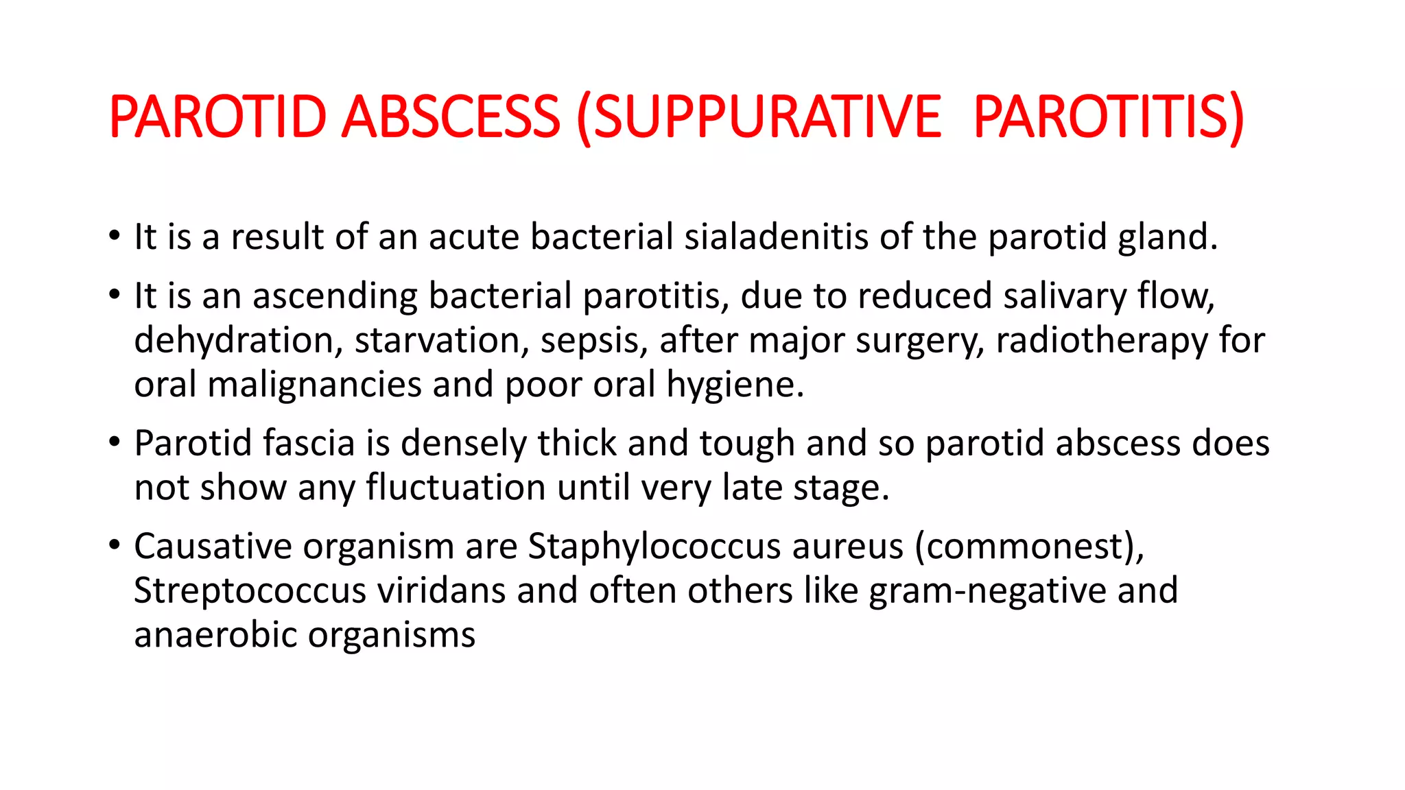 Salivary glands Disorders and management. | PPTX