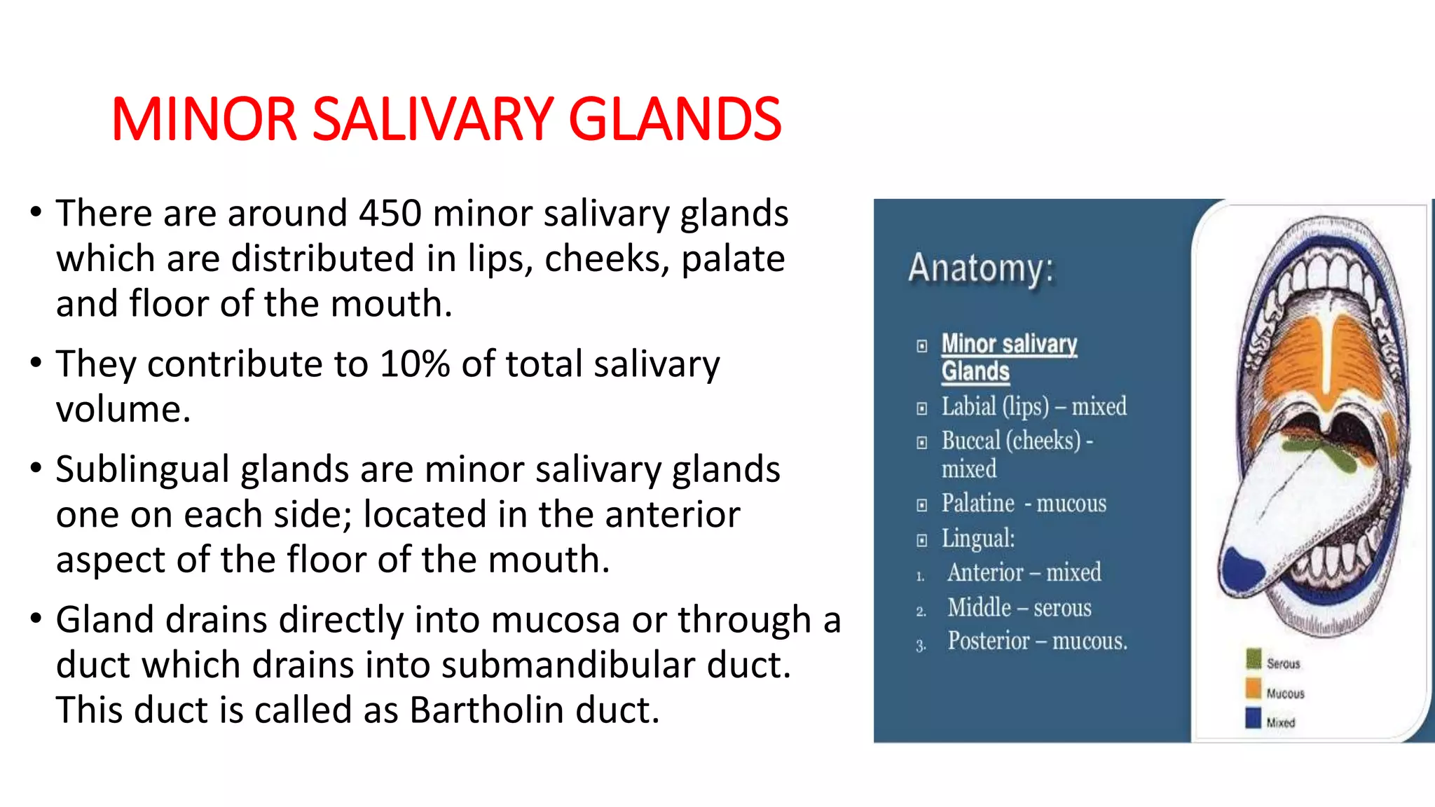 Salivary glands Disorders and management. | PPTX