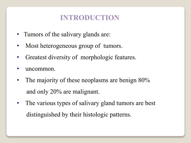 Salivary gland Tumors | PPTX