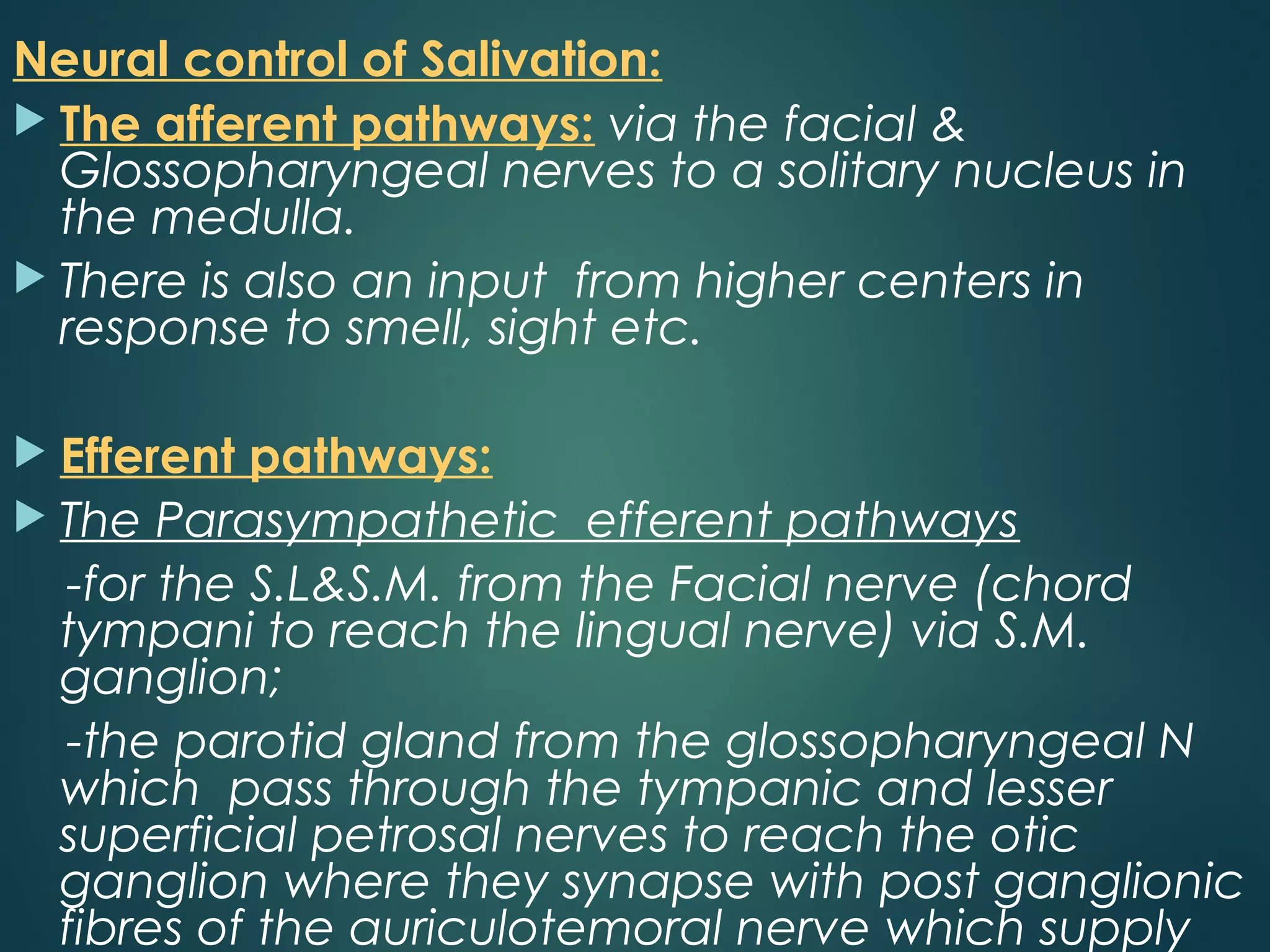 Salivary glands | PPT