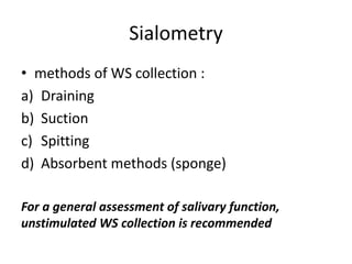 Salivary glands diseases | PPTX