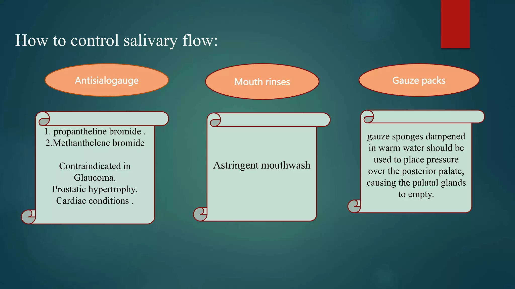 Saliva & Salivary glands A Prosthodontics Perspective | PPTX