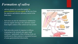 Saliva & Salivary glands A Prosthodontics Perspective | PPTX