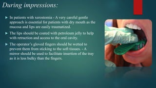 Saliva & Salivary glands A Prosthodontics Perspective | PPTX