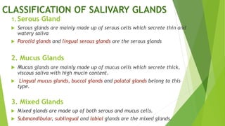 Salivary glands pptx for Bams students 2 | PPTX