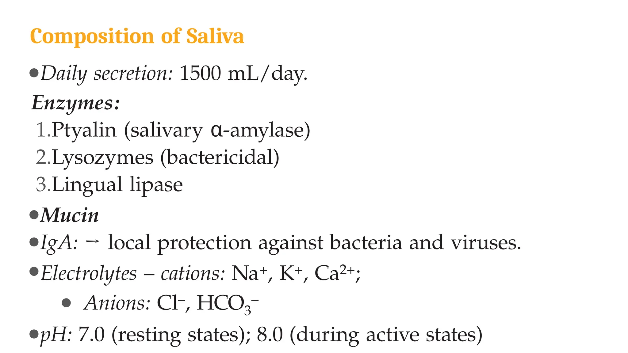 Salivary glands/Gastric juice/peptic ulcer | PPTX
