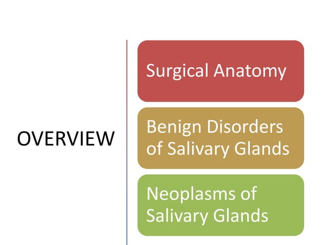 Salivary glands anatomy clinical features and diseases management | PPT