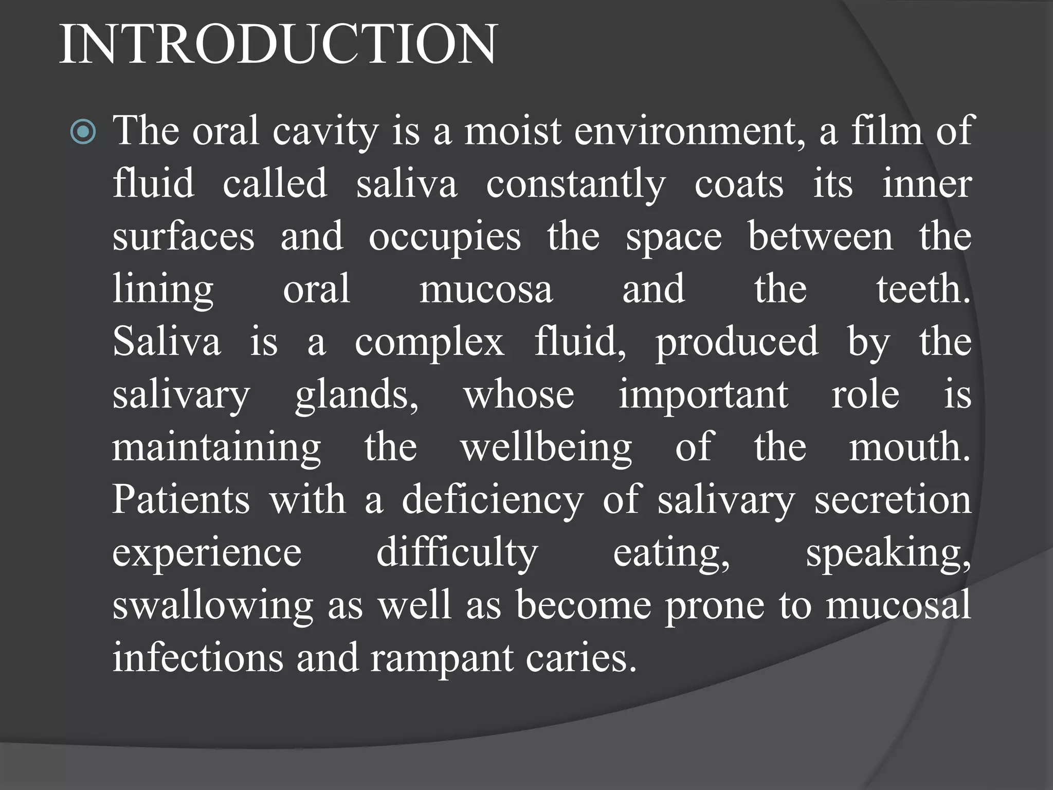 Salivary glands and saliva | PPTX