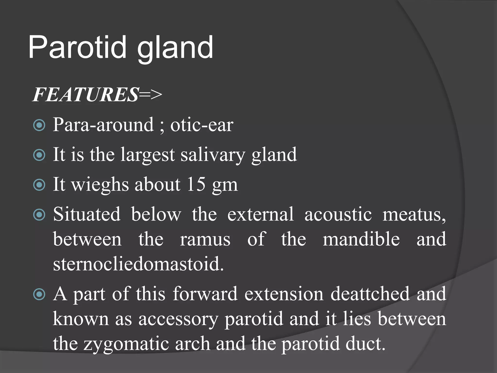 Salivary glands and saliva | PPTX