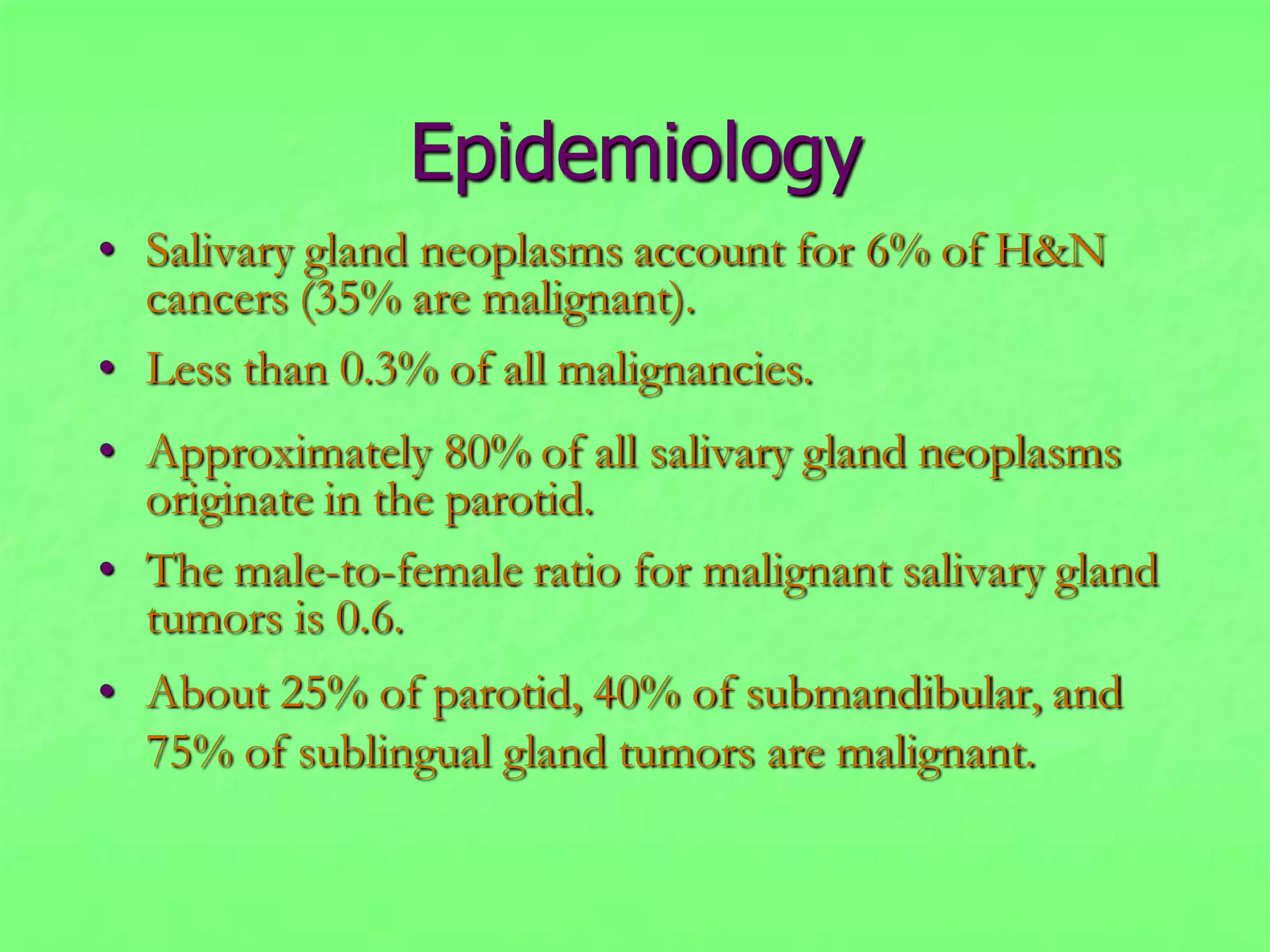 Salivary glands cancer | PDF