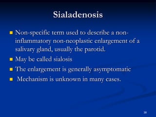 Salivary glands disorders ii | PPT