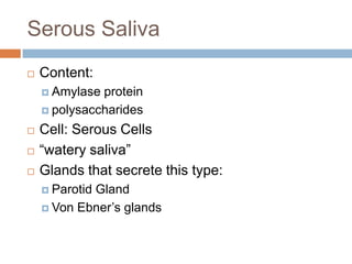Salivary glands finals OHE | PPTX