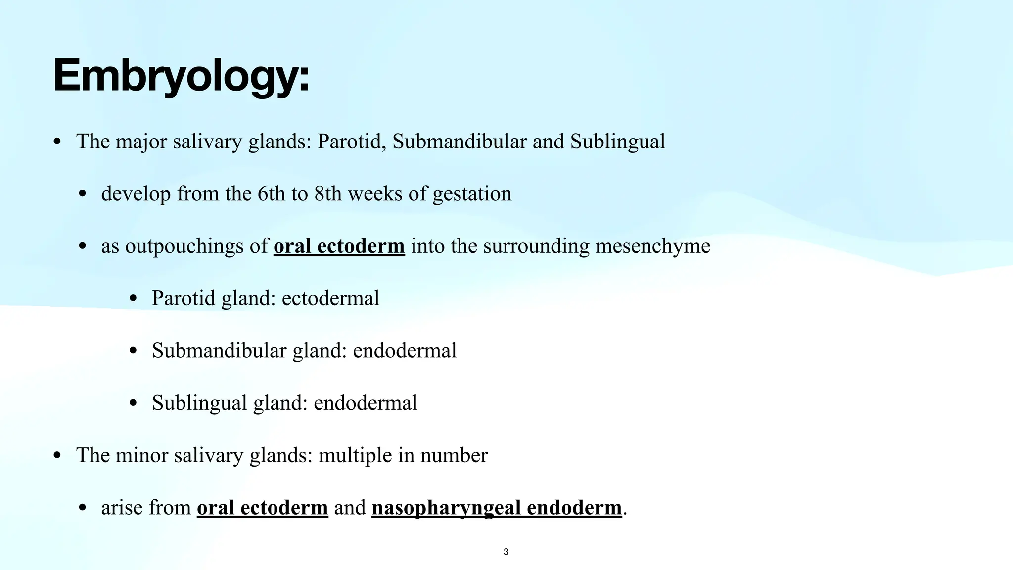 Salivary glands: Parotid, Submandibular, Sublingual | PPT