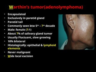salivary gland tumor salivary gland tumour.ppt