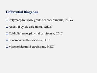 Salivary gland tumors | PPTX