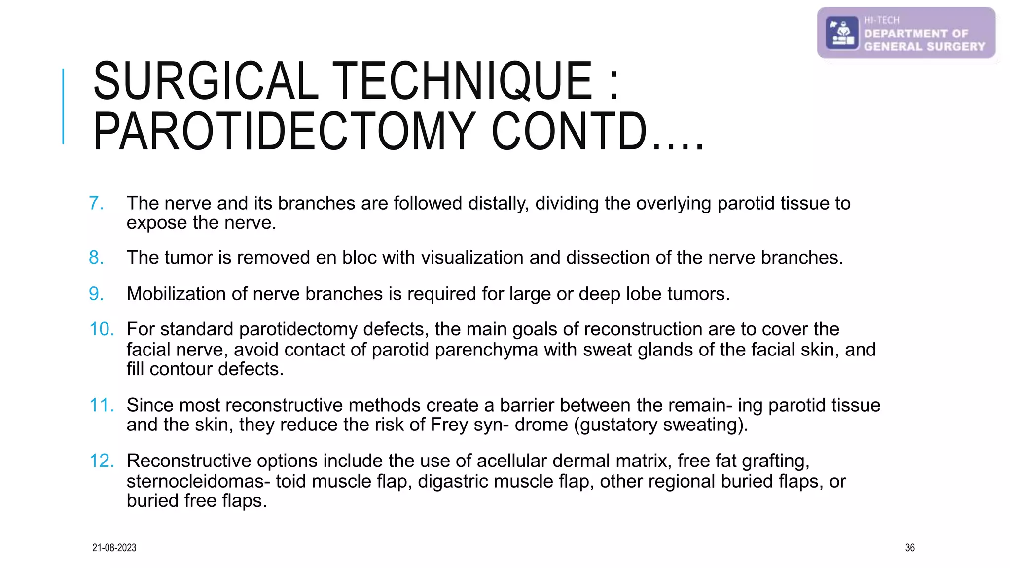 Salivary gland tumours | PPTX