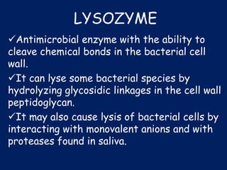 Salivary markers of periodontal diseases | PPTX | Oral care | Personal Care