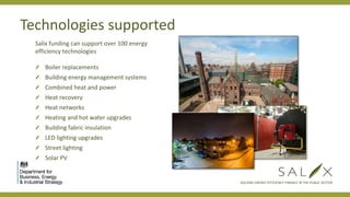 Securing funding to deliver cost-saving energy efficient technologies ...