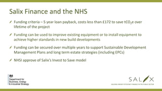 Securing funding to deliver cost-saving energy efficient technologies ...