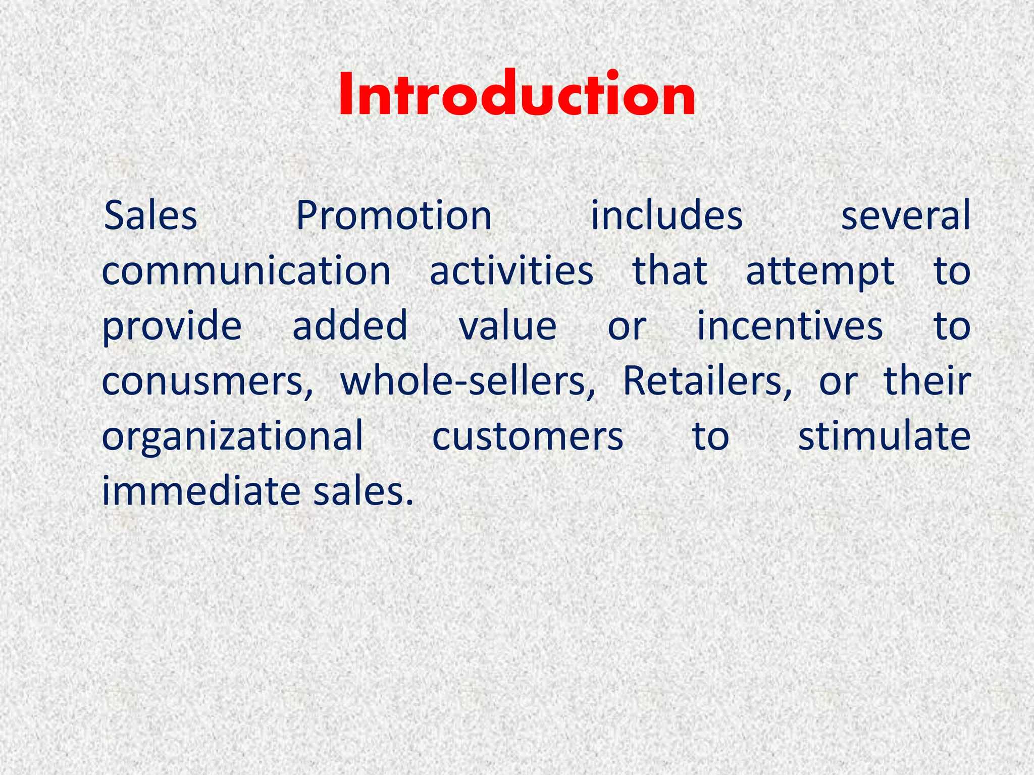 Sales promotion PPT | PPTX