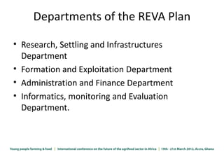 Sall The REVA plan in Senegal - does modern farming change minds of ...