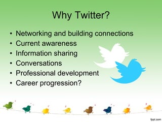 Twitter for professional development and career progression | PPT ...