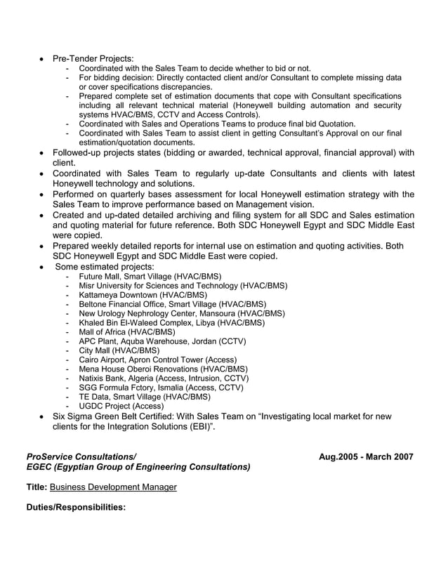 Sally CV 15 Aprl2012(Docx) Brief | DOCX