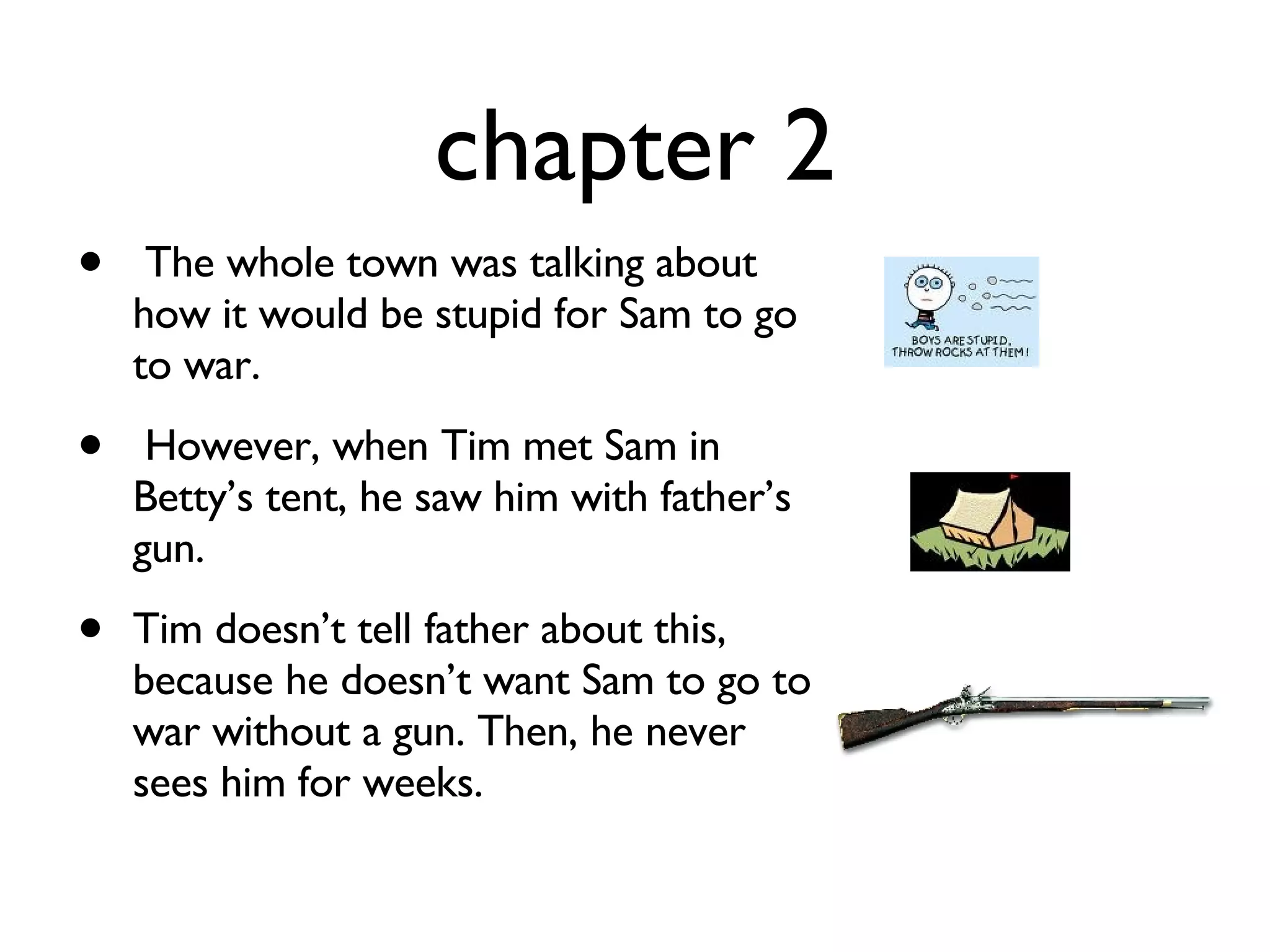 (Sally)My Brother Sam Is Dead Summary Chp | PPT