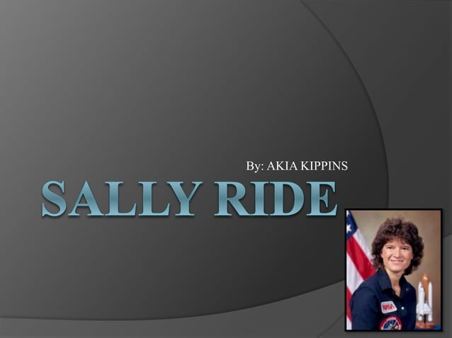 Sally ride | PPT